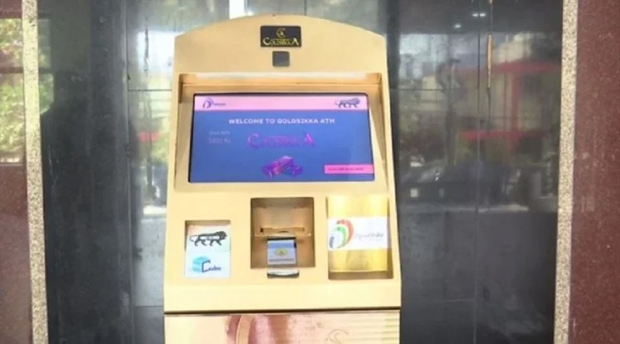 Withdraw Pure Gold from Real Time Gold ATM Launched in India